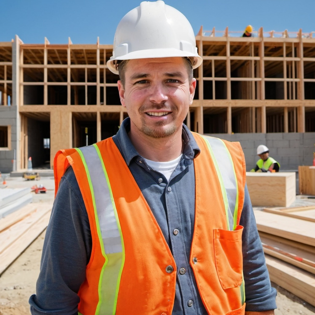 Construction Worker At Unique Construction - HAPPY FACE TRAVELS