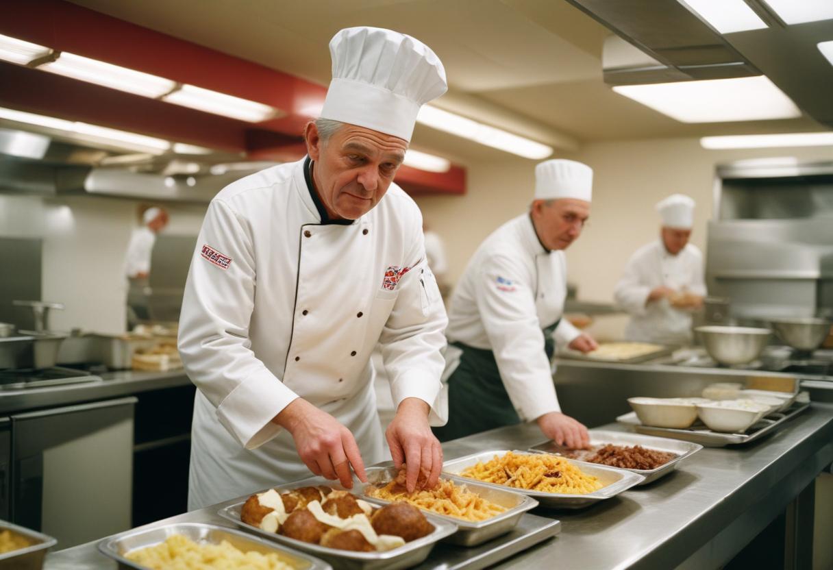 Senior Cook At Kingpin Bowling - HAPPY FACE TRAVELS