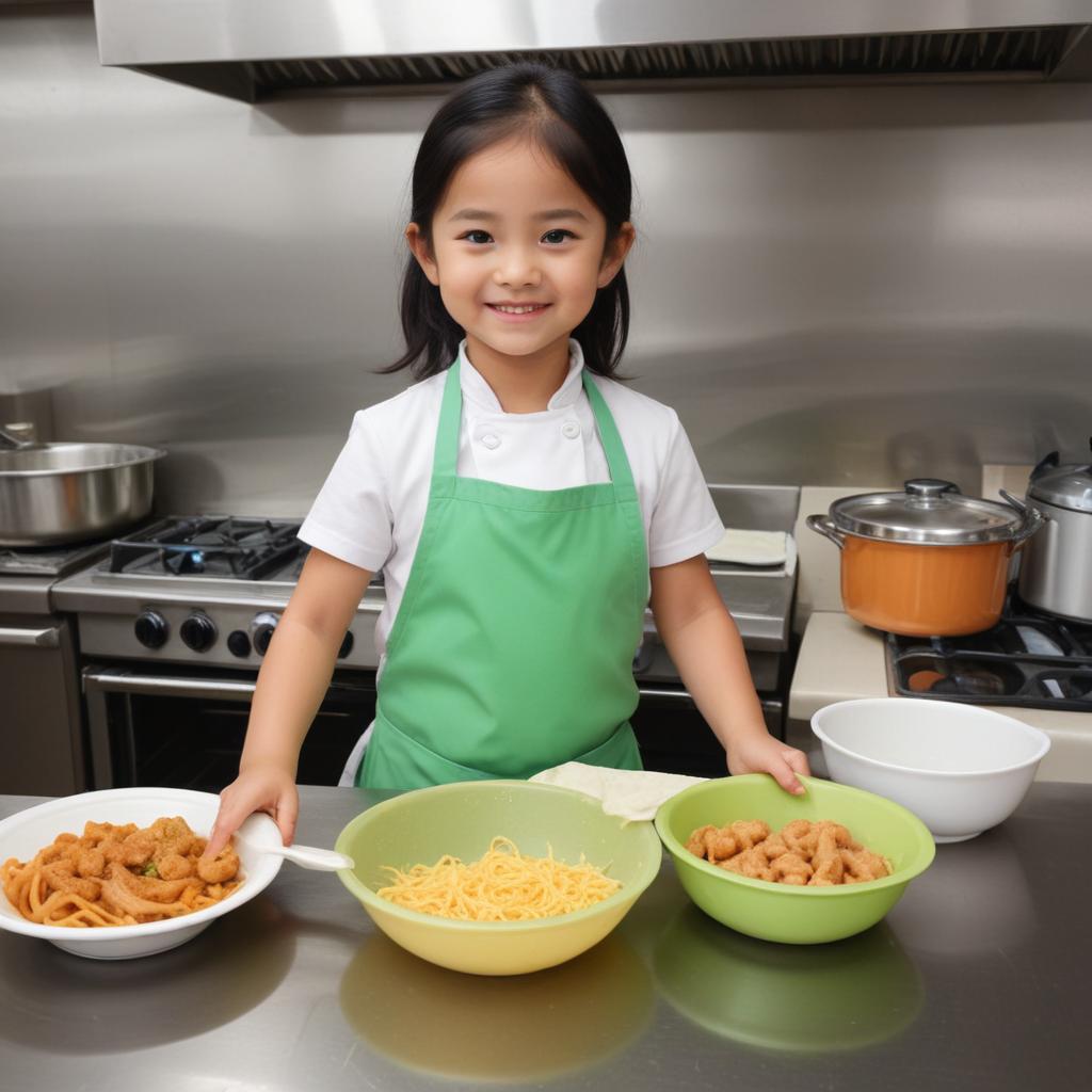 Kitchen Helper At Yummy Kitchen - HAPPY FACE TRAVELS