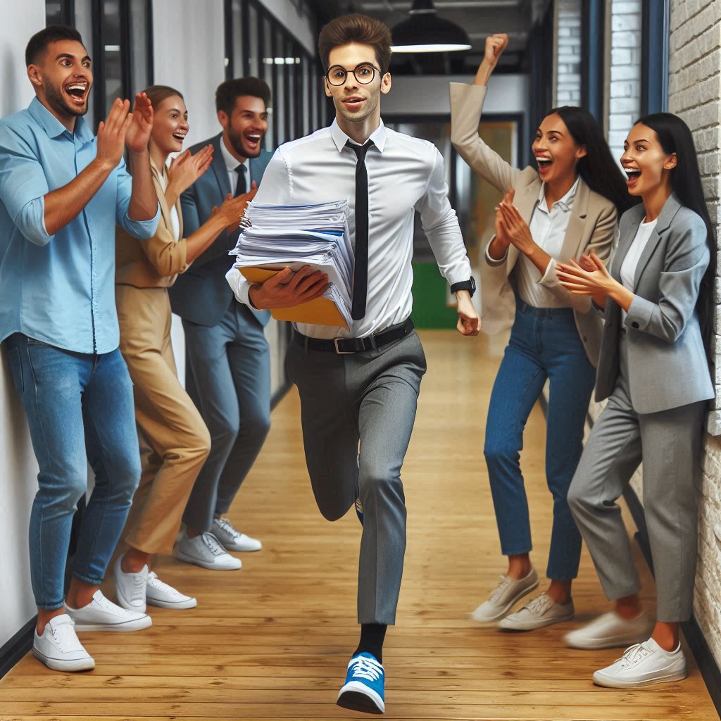 Office Runner - HAPPY FACE TRAVELS